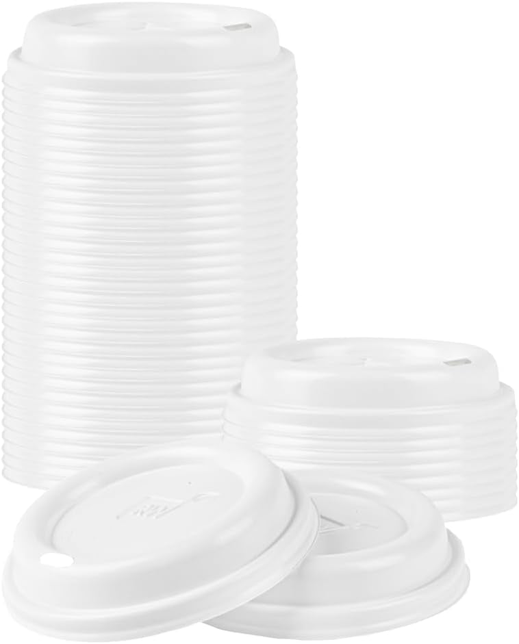 LIDS ONLY: Restpresso 6.3 X 0.8 Inch Coffee Cup Lids 500 Disposable ...