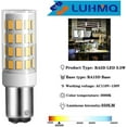 LIDUI-BA15D LED Bulbs 3 Pack Sewing Machine Light Bulb Double Contact ...