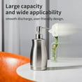 LIDUI-Brushed Stainless Steel Countertop Soap Dispenser Rust and Leak ...