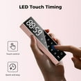 LIDUI-Digital Kitchen Timer for Cooking, Magnetic Touch Screen Count Up ...
