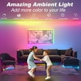 LIDUI-LED Strip Lights 6 Pre-Cut Led Light Strip with Remote & APP ...