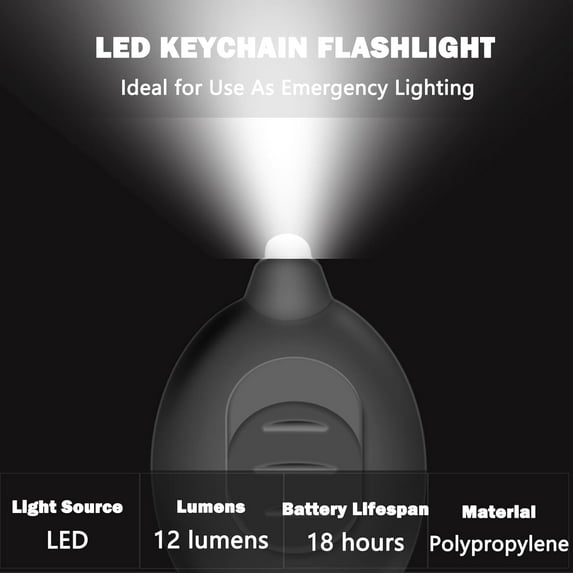 LIDUI-Mini LED Keychain Flashlight, Ultra Bright Tiny Flashlight, Small ...
