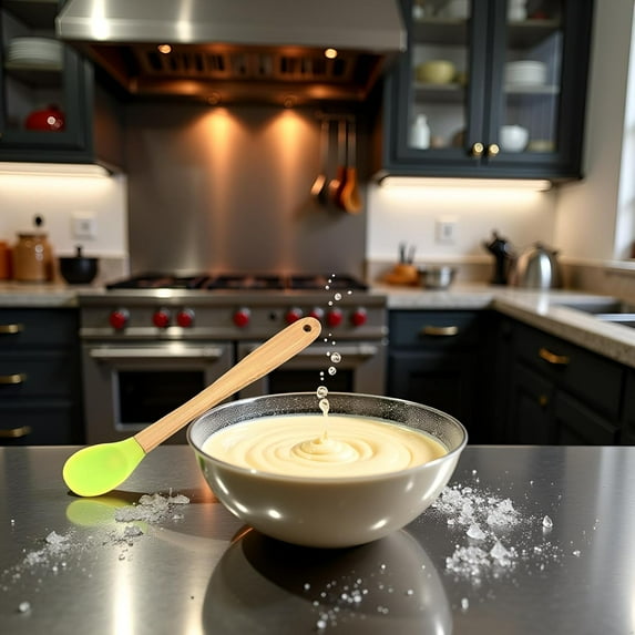 LIDUI-Mini Silicone Spatula, Heat Resistant Mini Spatula Scraper Brush ...