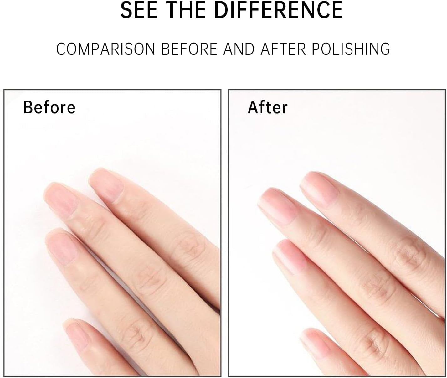 LIDUI-Nail Files and Buffers for Natural Nails Smooth and Polish Gel ...