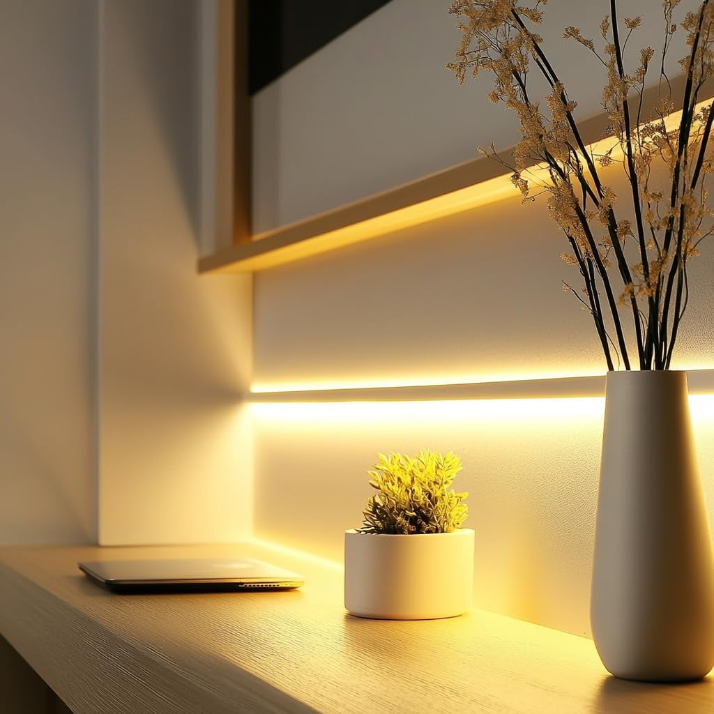 LIDUI-Short Led Strip Lights 5V USB LEDs Display Cabinet Lighting USB ...