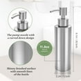 LIDUI--Stainless Steel Countertop soap dispenser Rust Proof Liquid Hand ...