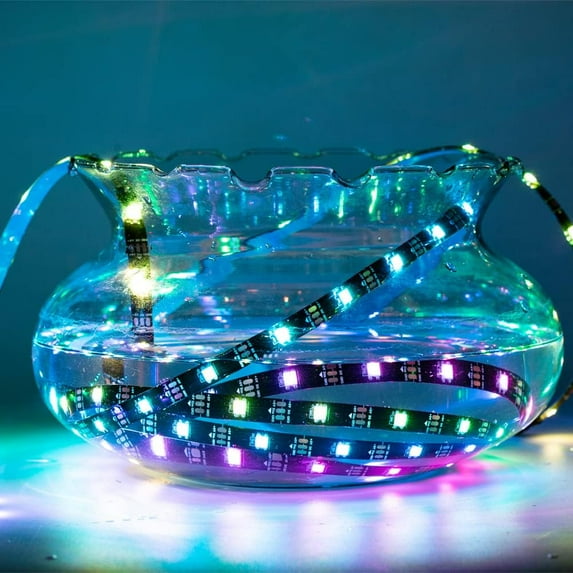 LIDUI-WS2812b 150Pixels 5M Individually Addressable LED Pixel Strip ...