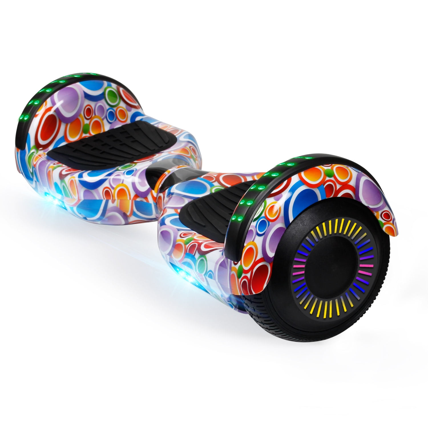 SISIGAD 6.5" Bluetooth Hoverboard Two-Wheel Self Balancing Hoverboard ...