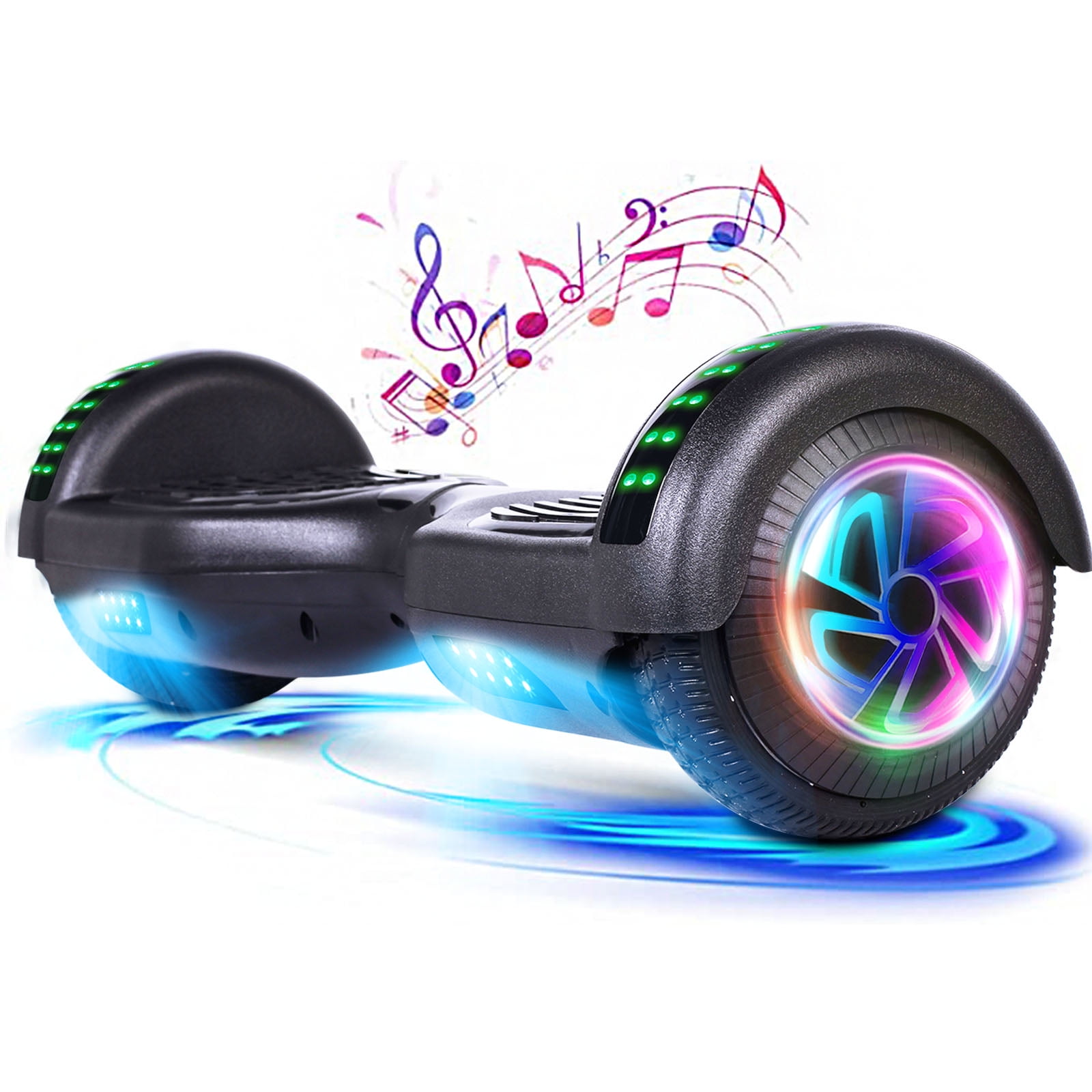 LIEAGLE Bluetooth Hoverboard 6.5" Two-Wheel Self Balancing Electric ...