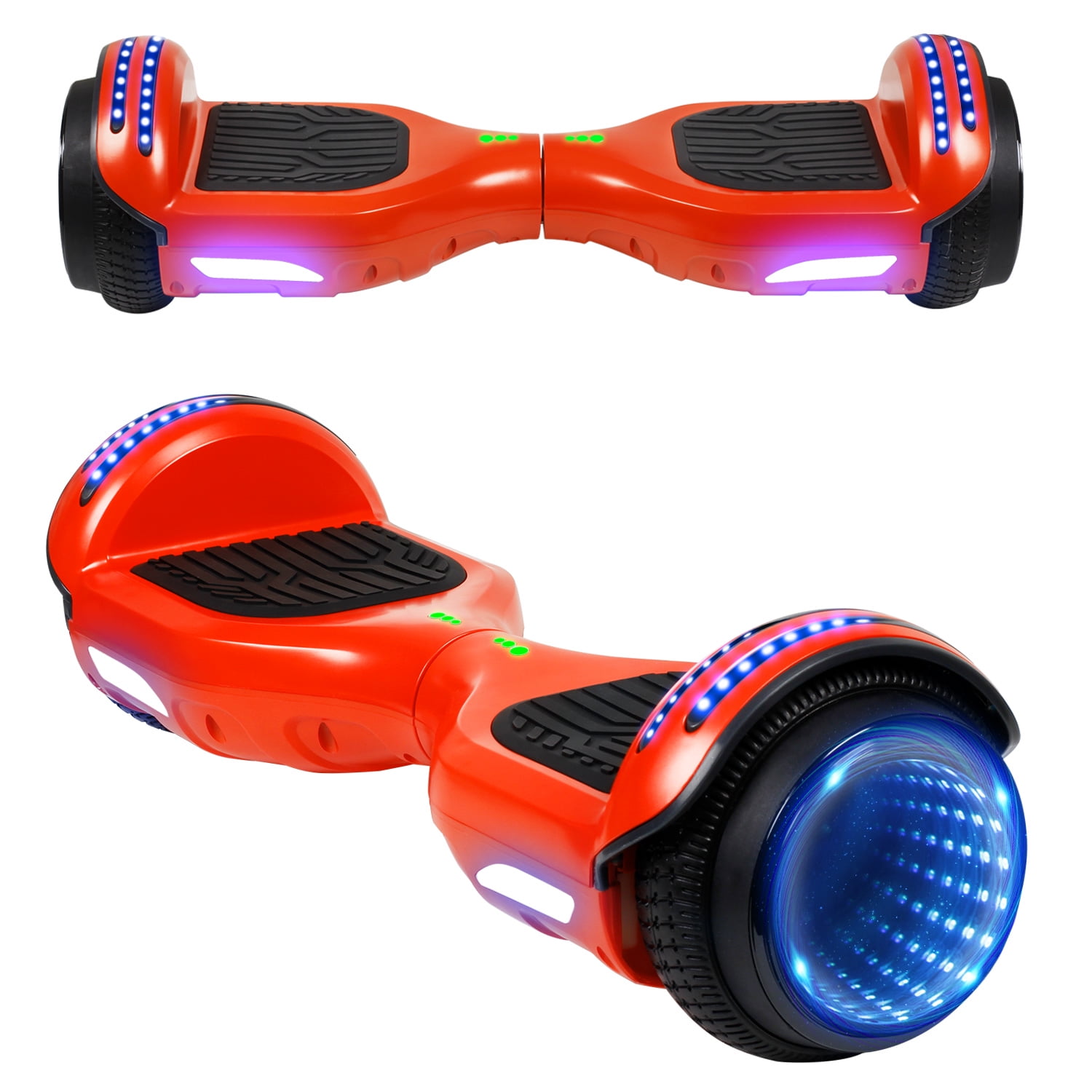 Bluetooth Hoverboard 6.5" Two-Wheel Self Balancing Hoverboard with LED ...