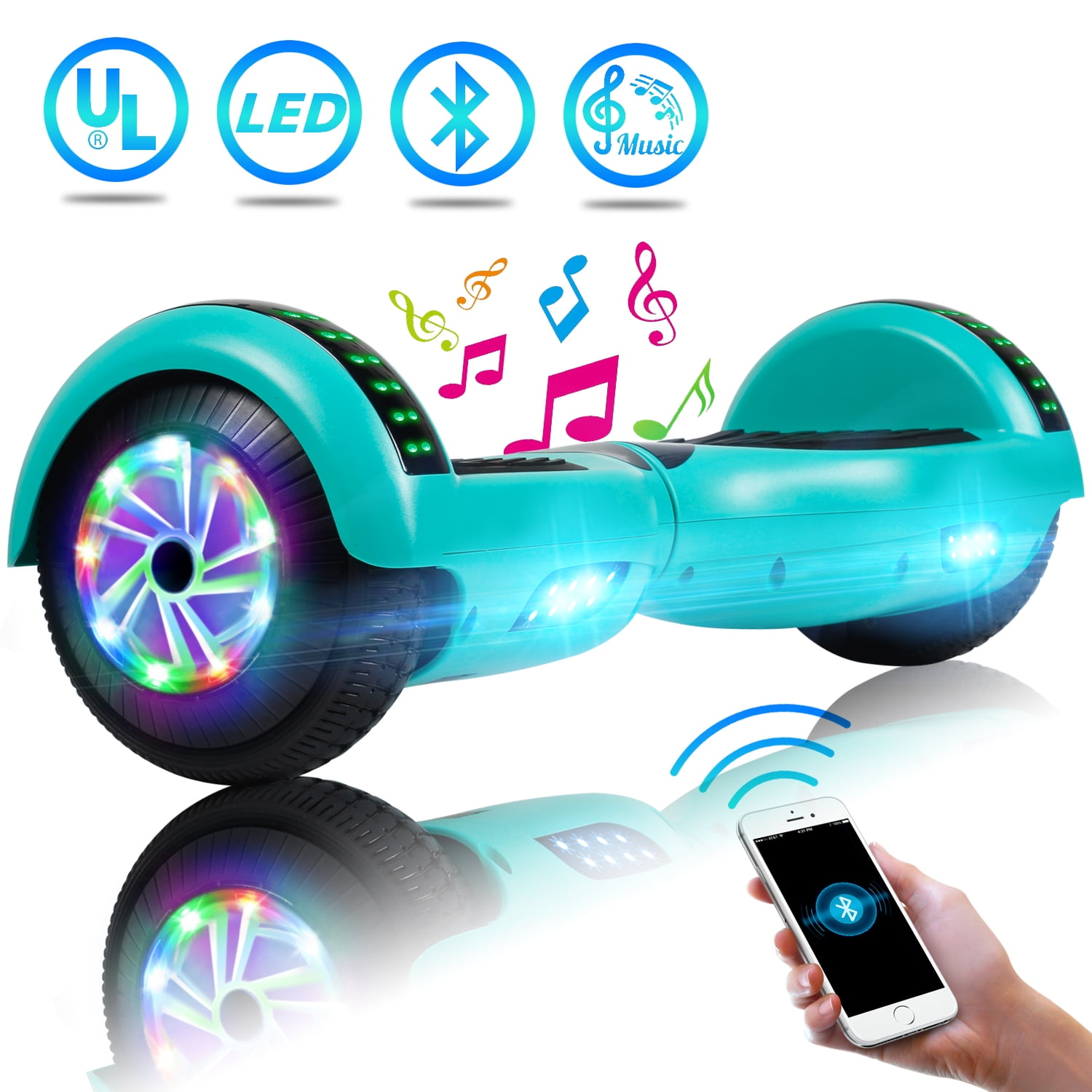 Hoverboards For A 7-12 Year Old LIEAGLE All-Terrain Hoverboard - 8.5 ...