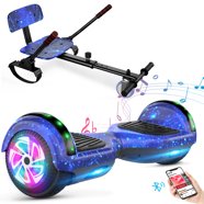 Hover-1 Chrome 7 Mph Hoverboard with LED Lights and Bluetooth Speaker ...