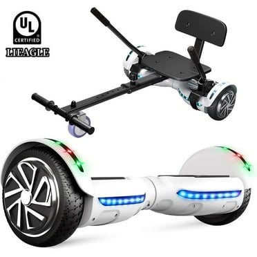 EVERCROSS Hoverboard for Adults with Seat Attachment, 6.5 In., Self ...