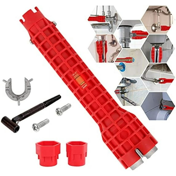 LIENIAO 8 in 1 Faucet and Sink Installer Multi Tool, Basin Wrench, 2 to ...