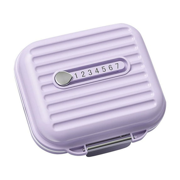 LIERTOUR Portable Pill Organizer Case Multi-compartment Sealed Mini ...