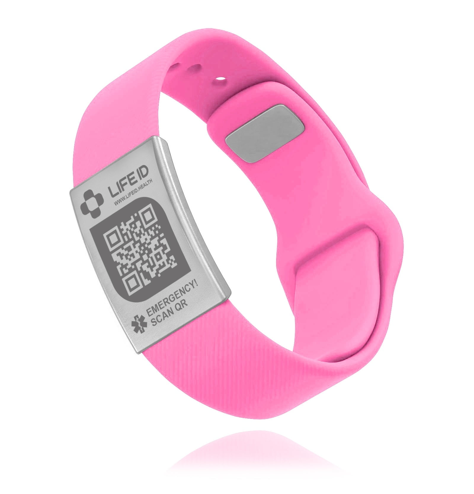 LIFE ID Pin-Tuck Medical ID Bracelet I Scratch Proof I Online Profile I ...