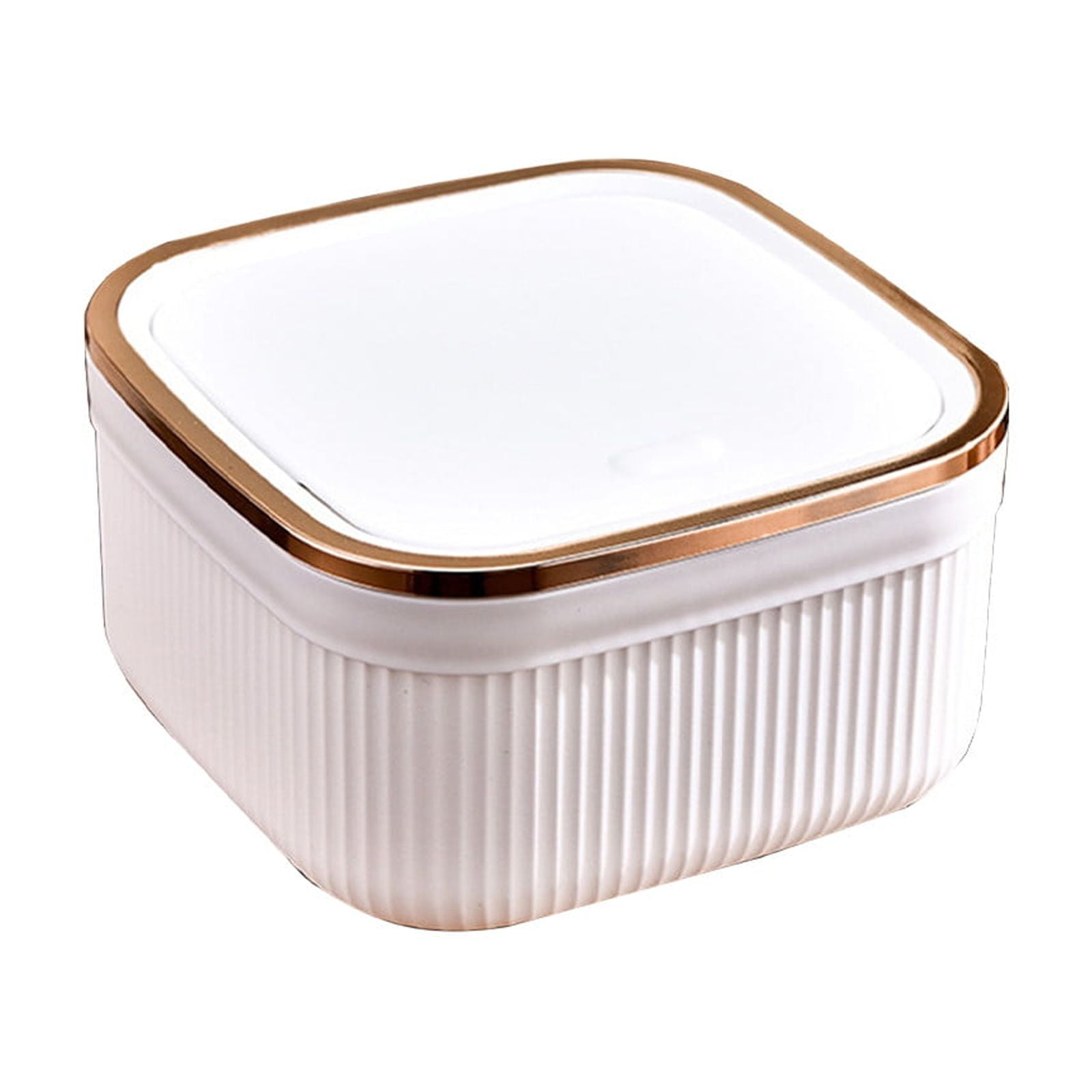 LIFE Mini Desktop Trash Can Home Kitchen Desk Trash Can With Lid Debris ...