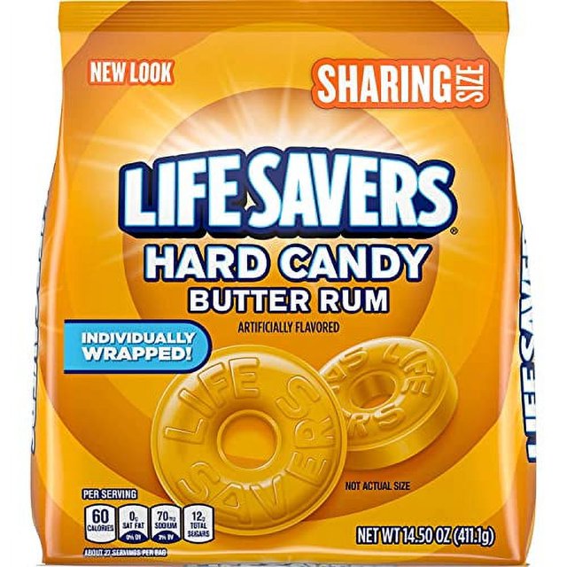 LIFE SAVERS Butter Rum Hard Candy,14.5-Ounce (Pack of 2) - Walmart.com