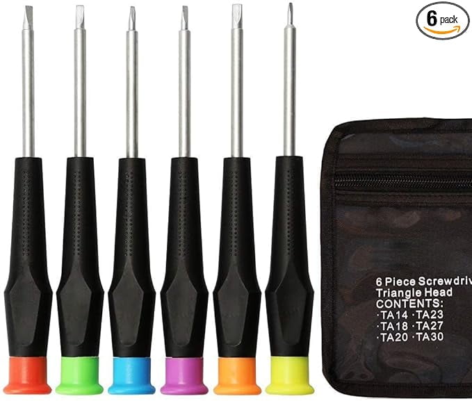 LIFEGOO Triangle Head Screwdriver Set, Triangle Screws Driver Tool Kit ...