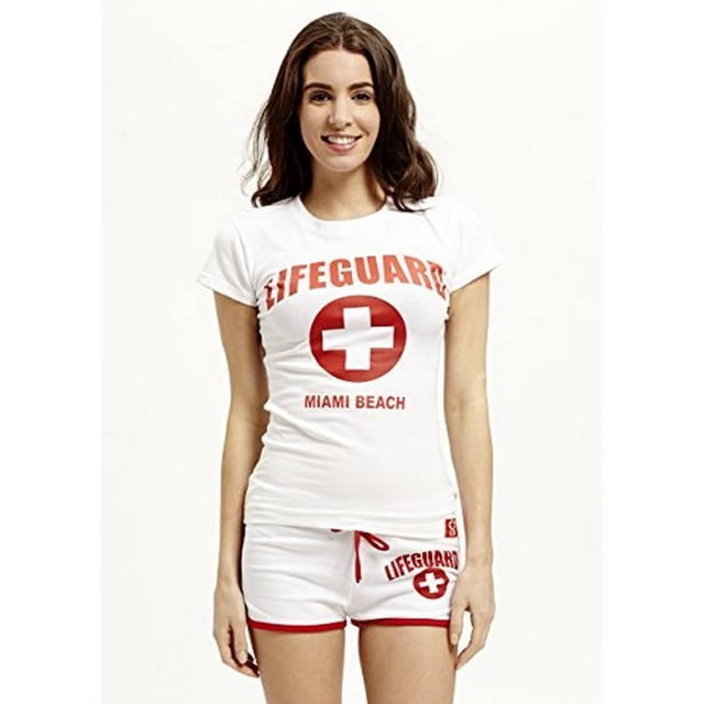 LIFEGUARD Official Girls Cross Design Tee White Small - Walmart ...