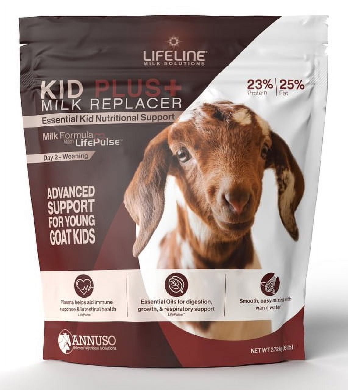 LIFELINE Kid Plus 23:25 Milk Replacer - Walmart.com