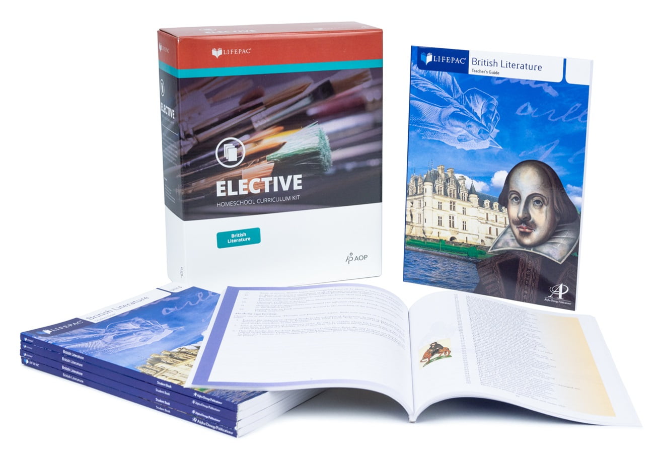 LIFEPAC British Literature Box Set (Paperback) - Walmart.com