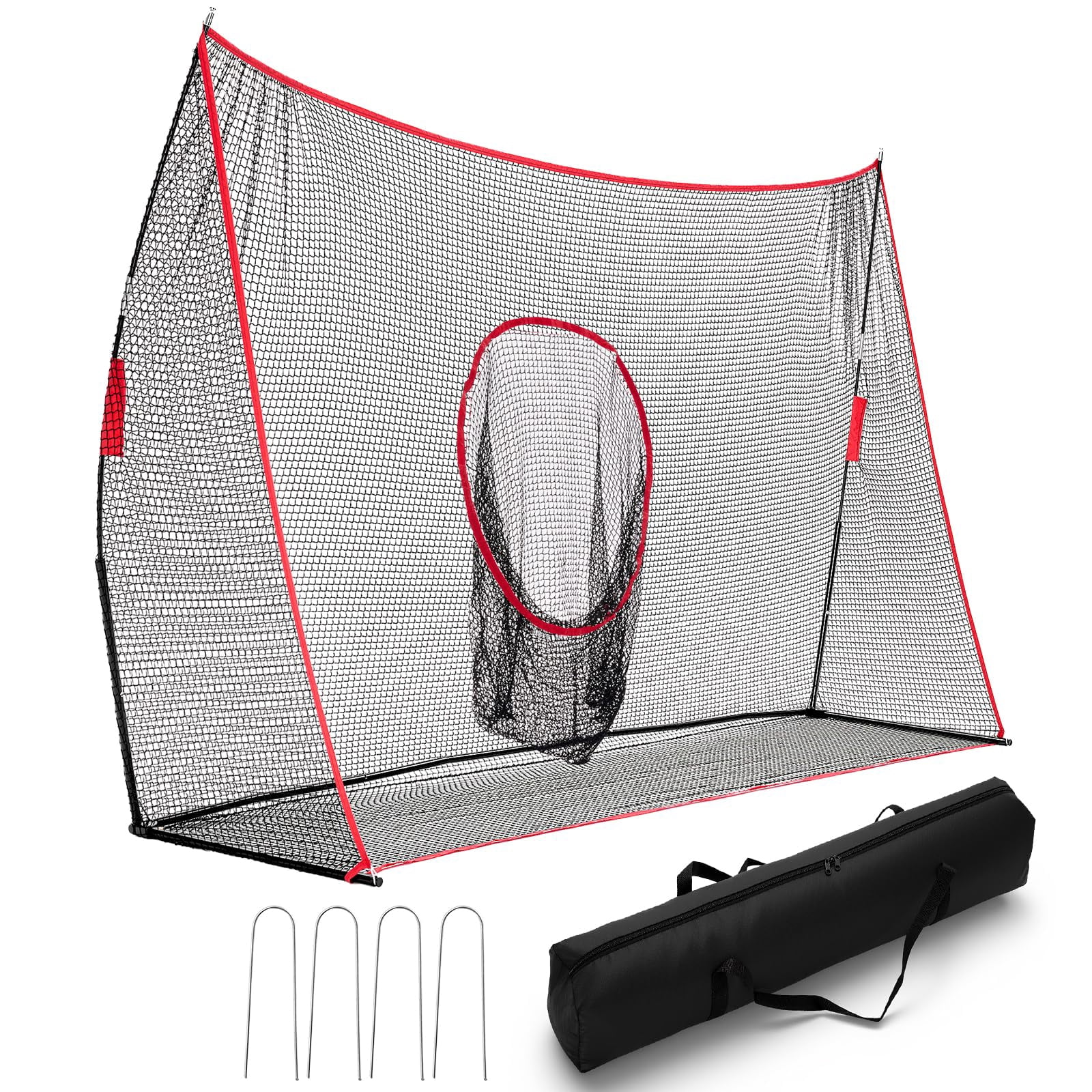 LIFERECORD 10x7 ft Golf Practice Net for Backyard Driving, Portable ...