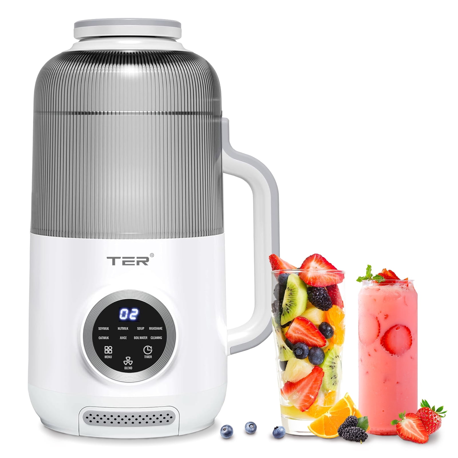 LIFERECORD Juice Blender & Nut Milk Maker, 10-in-1 Plant-Based Milk ...