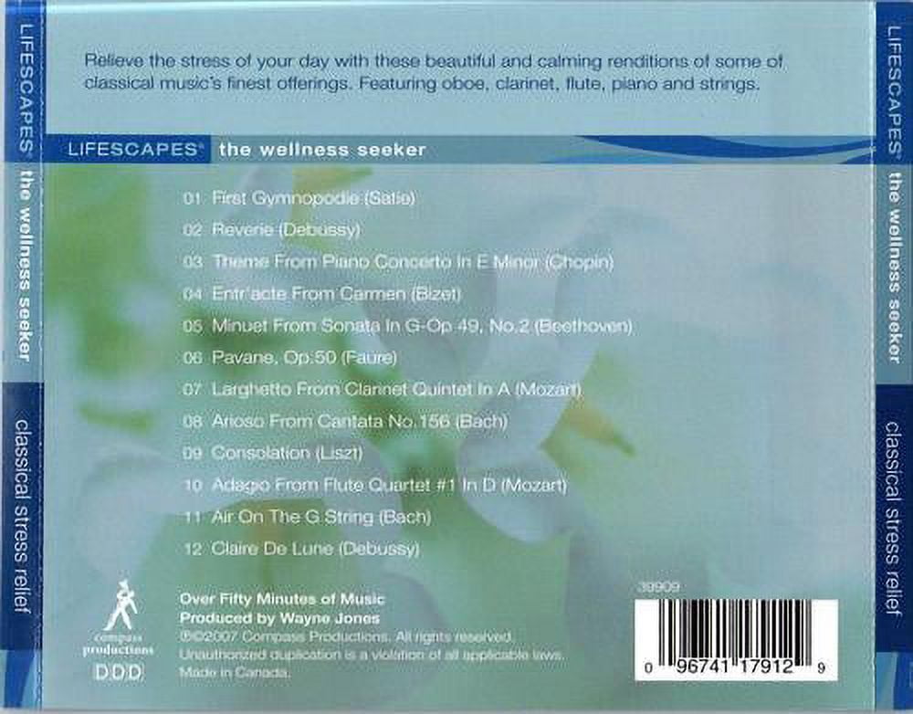 Pre-Owned LIFESCAPES The Wellness Seeker Classical Stress Relief Audio ...