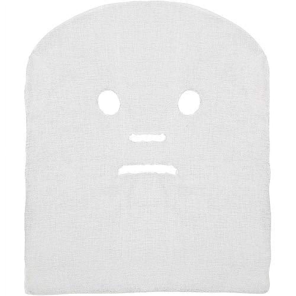 LIFESOFT Gauze Facial Mask, 100% Cotton Gauze Pre-Cut for Facial Spa ...