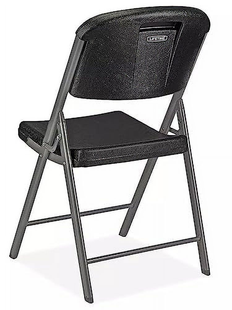 LIFETIME PROD INC 80061 Black Folding Chair - Walmart.com