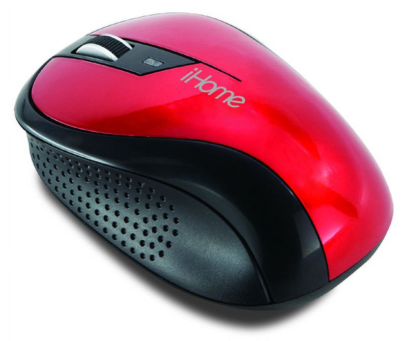 LIFEWORKS TECHNOLOGY GROUP LLC Ergonomic Wireless Desktop Mouse, Red IH-M2010R - Walmart.com