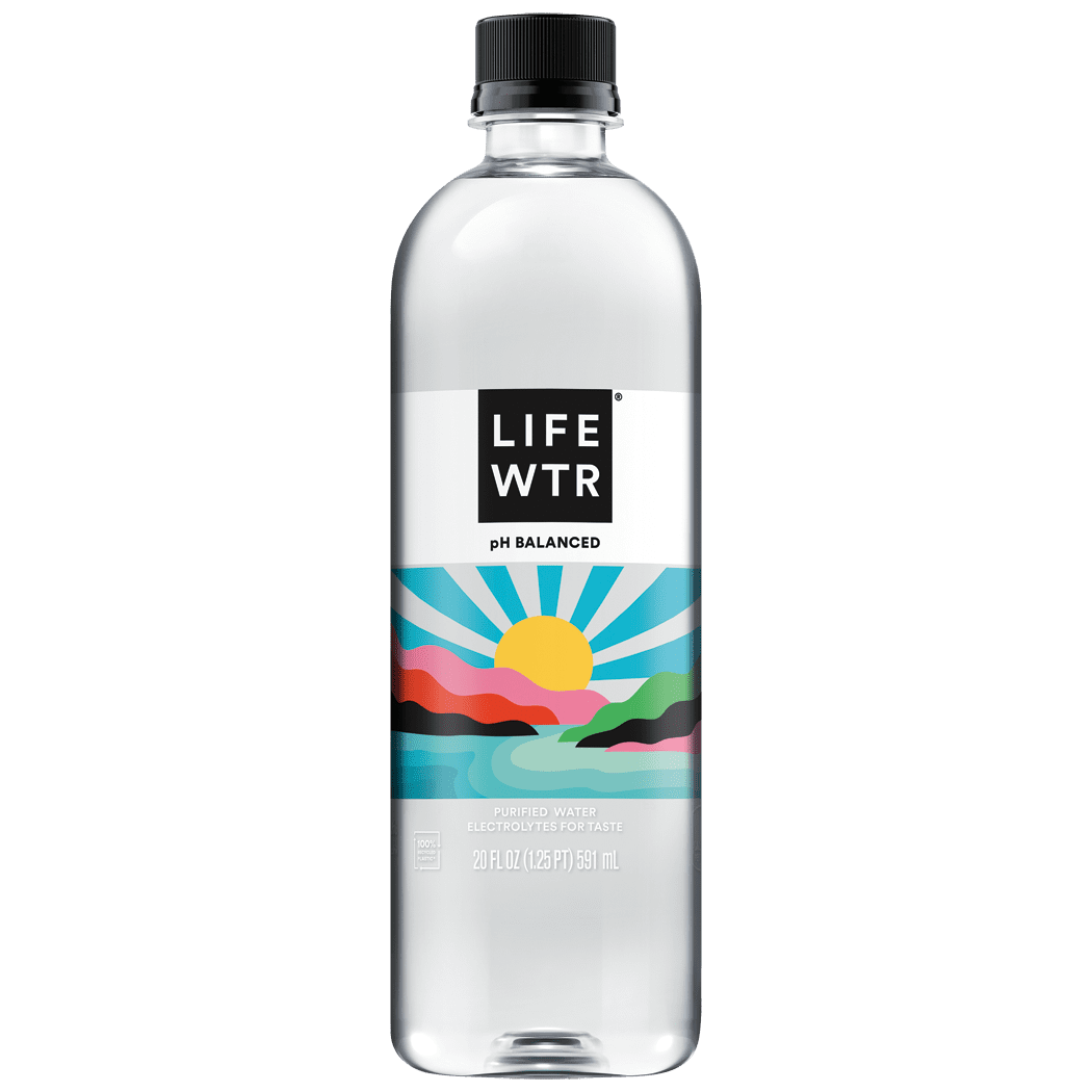 LIFEWTR Purified Drinking Water, 20 fl oz, Plastic Bottle - Walmart.com