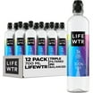 LIFEWTR Balanced Pure Life Purified Drinking Water, 16.9 fl oz, 12 Pack ...