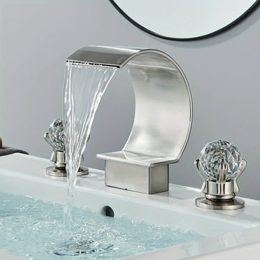 Ashbury Tub And Shower Faucet Washerless Chrome With White Cross ...