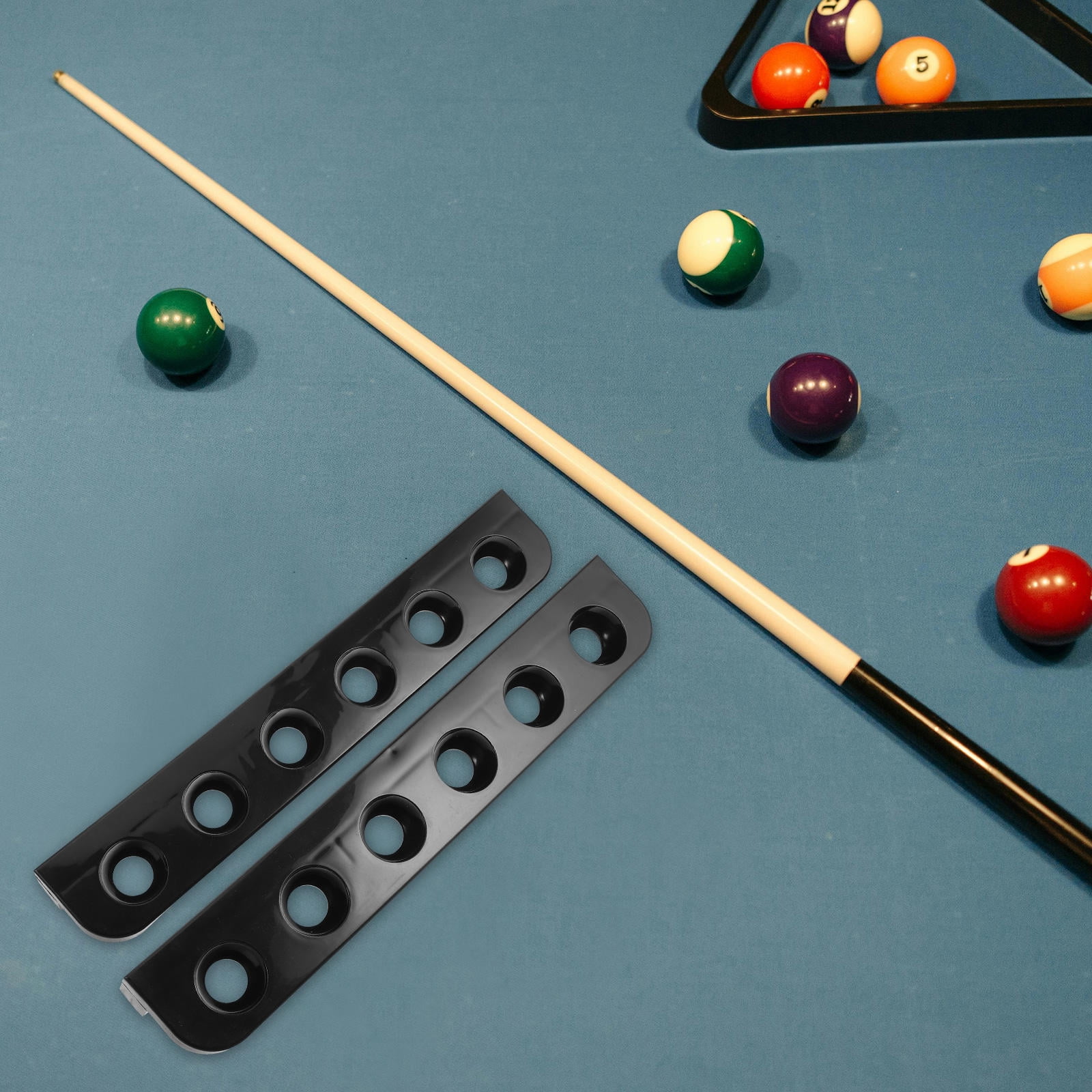 LIFKOME 1 Pair Multifunctional Pool Rack For Billiards Enthusiasts ...
