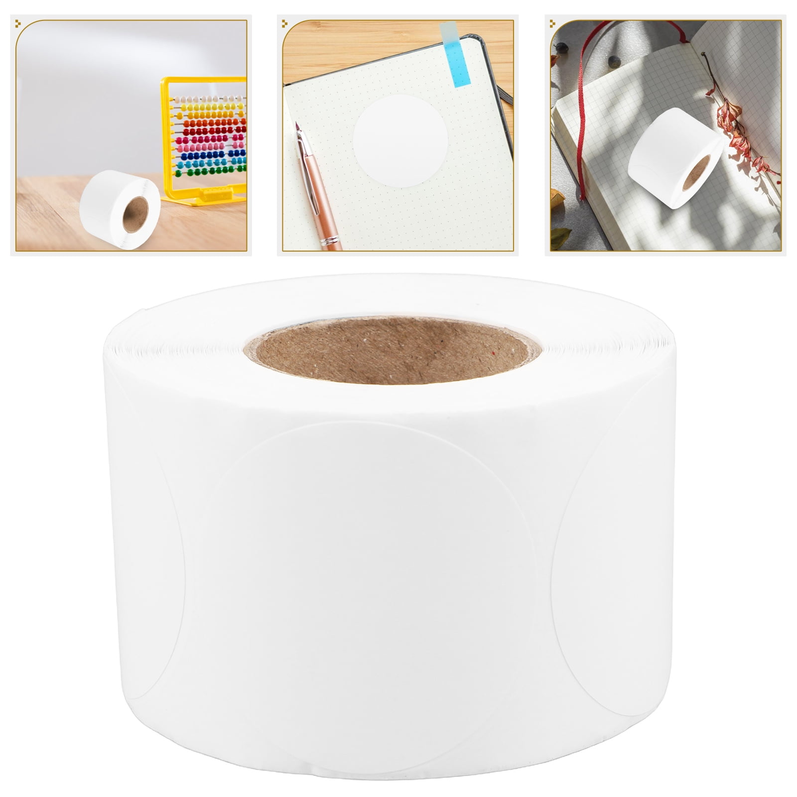 LIFKOME 1 Roll Printable Thermal Label Paper Blank Labels for Thermal ...
