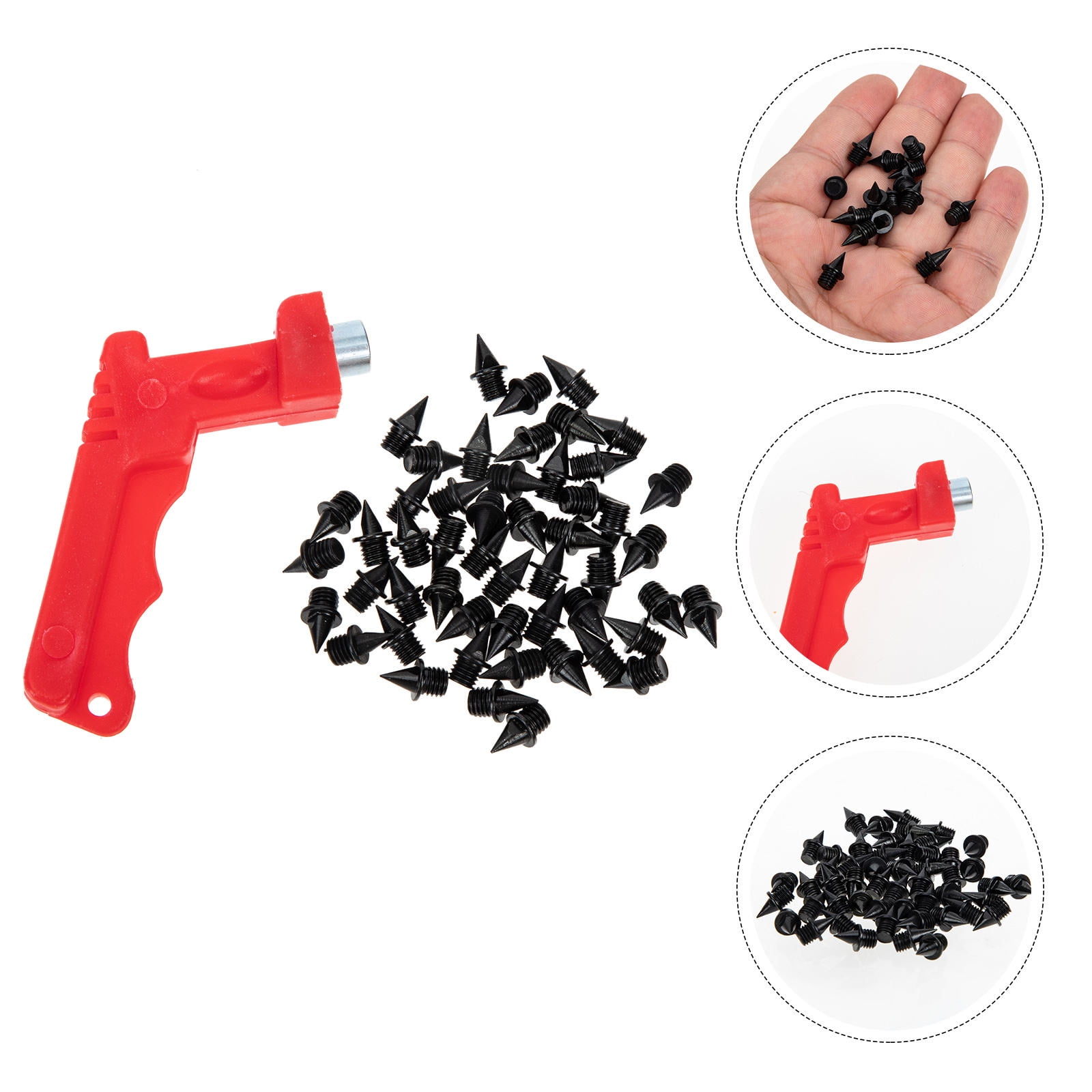 LIFKOME 1 Set Anti-slip Shoe Spike Cylindrical Black For Cross Country ...