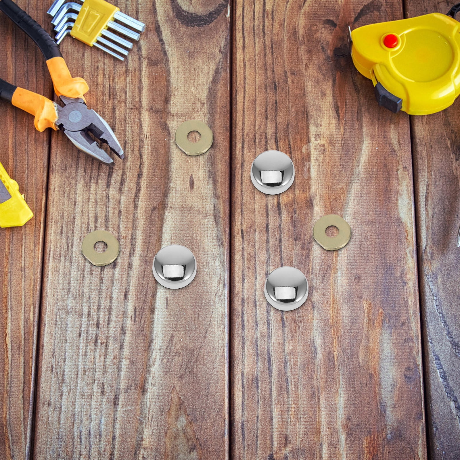 LIFKOME 1 Set Decorative Screw Cap with Washer Threaded Connection ...