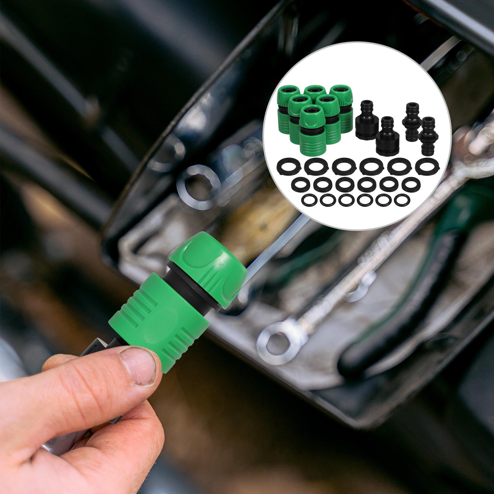 LIFKOME 1 Set Drip Irrigation Connector Adapters For Hose Irrigation ...