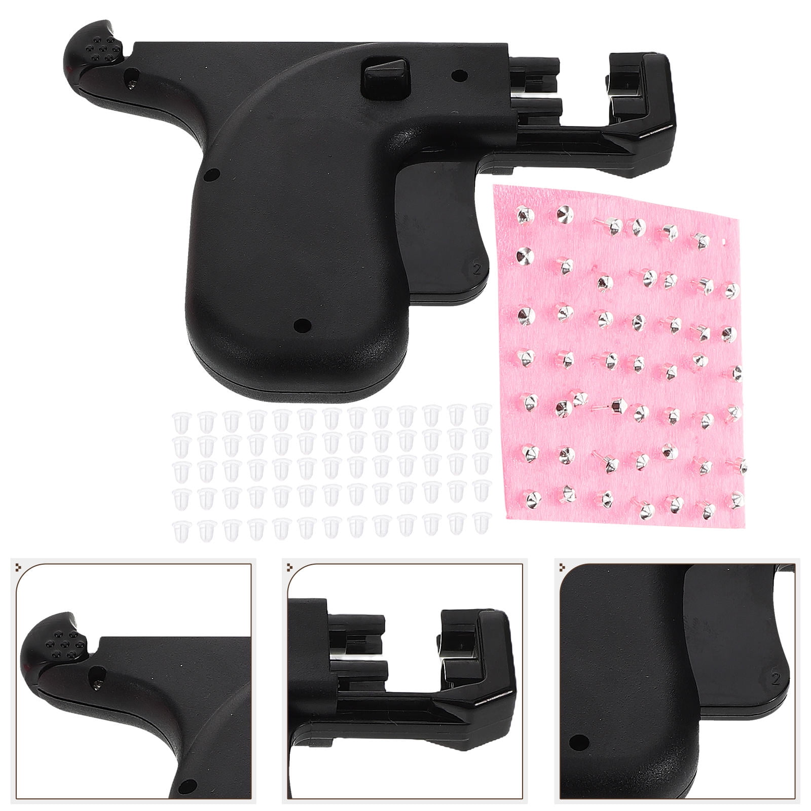 LIFKOME 1 Set Ear Piercing Tool Set Stainless Steel Ear Stud Set Ears ...