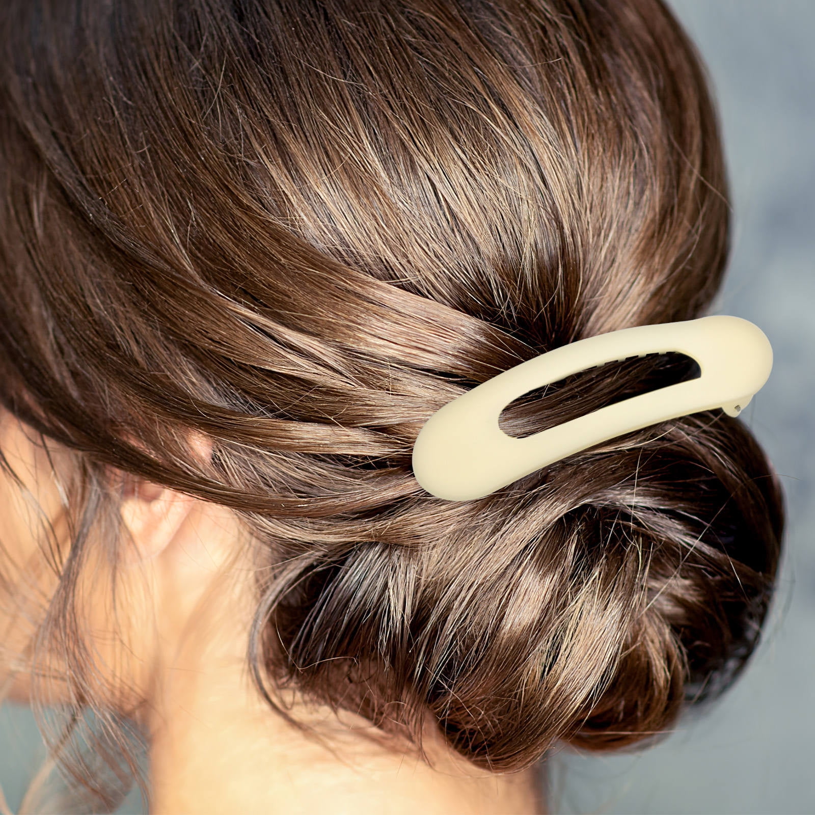 LIFKOME 1 Set Hair Flat Clips Floral Clips Duck Billed Claw Clips Matte ...