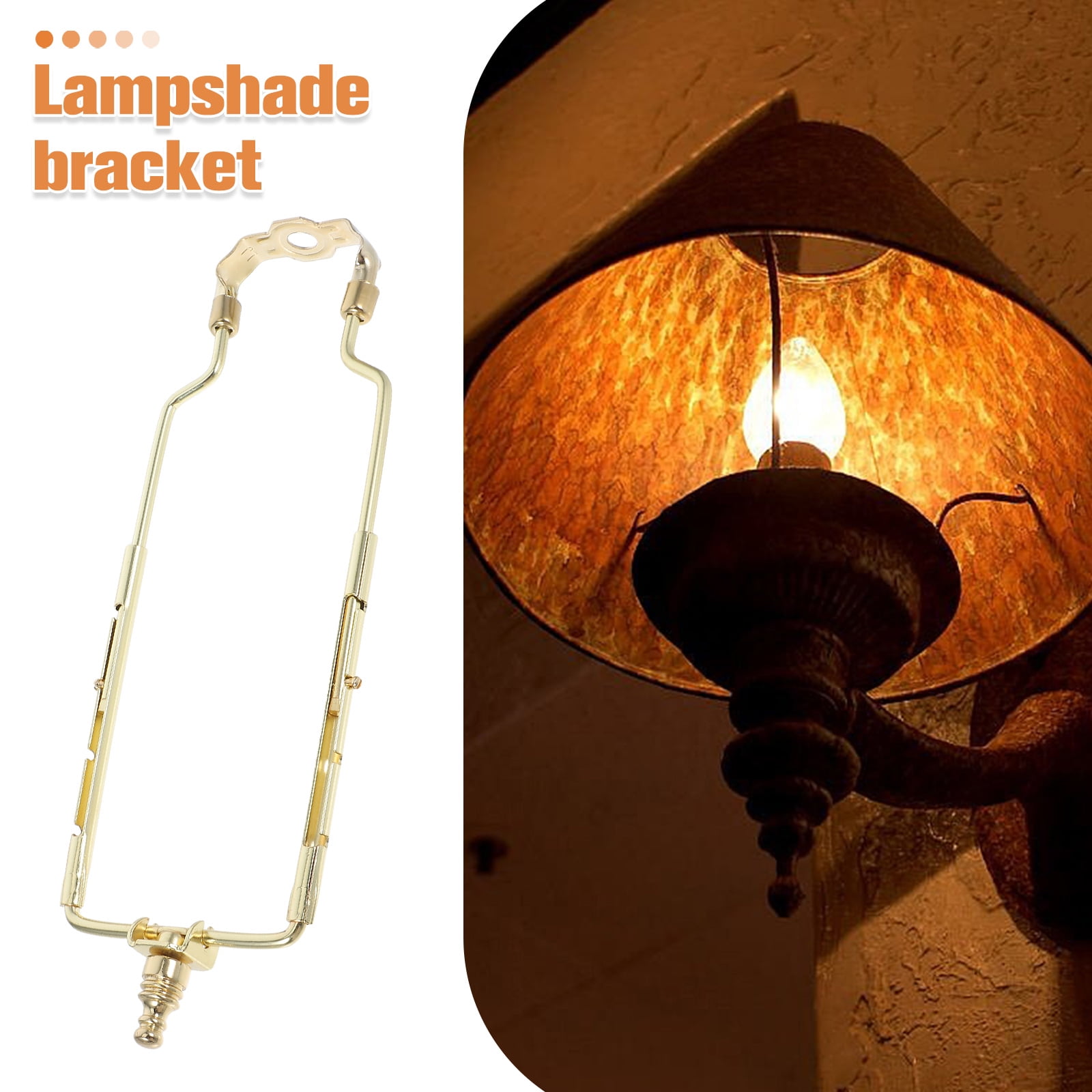 LIFKOME 1 Set Lamp Shade Harp Holder Lamp Shade Harp Kit Adjustable ...