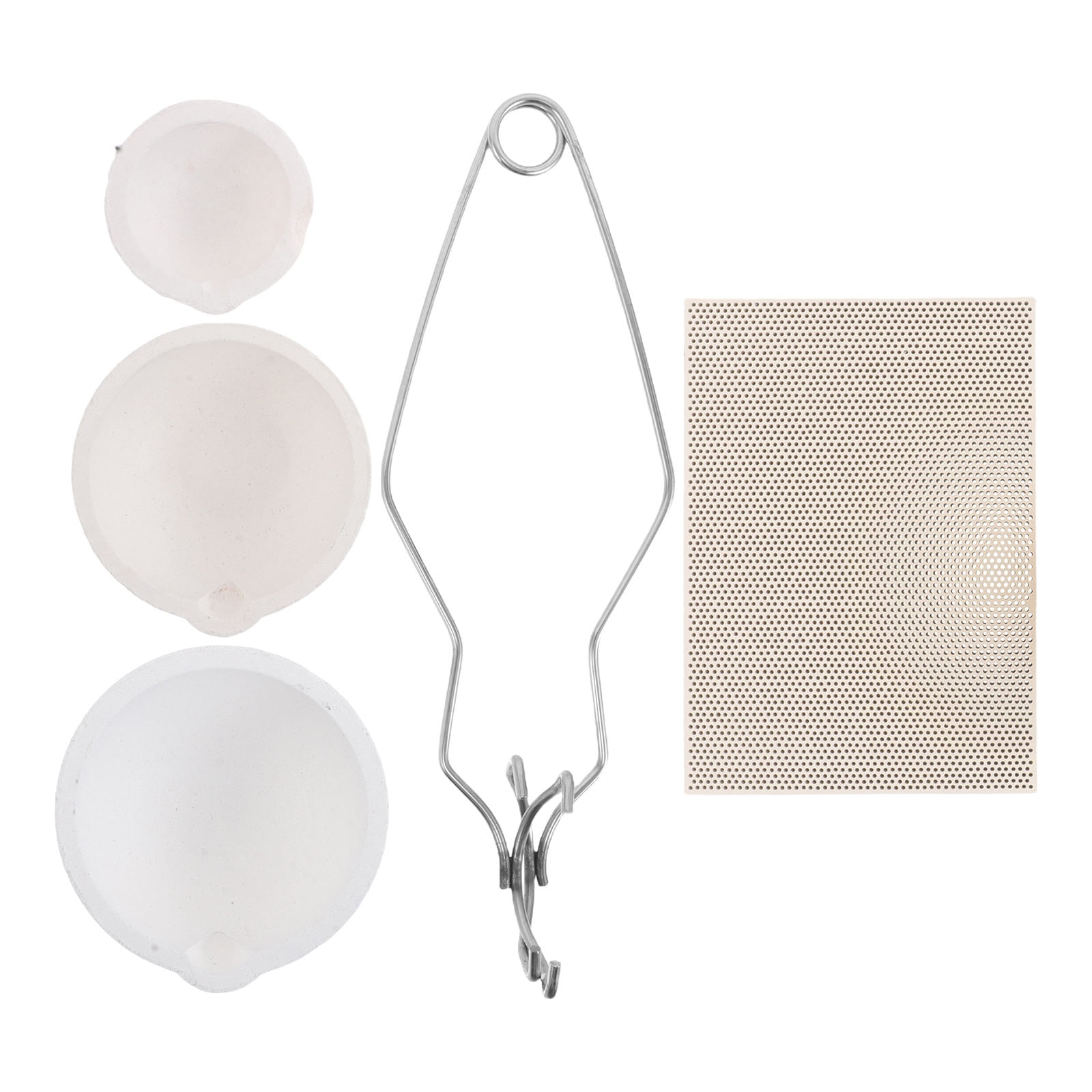 LIFKOME 1 Set Melting Crucible Bowl Small Ceramic Dish Set Includes ...