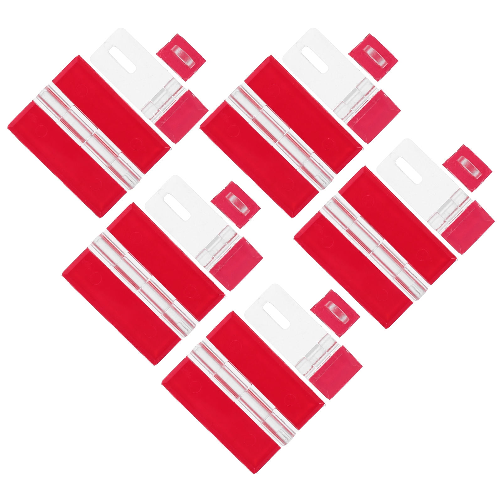 LIFKOME 1 Set Self-Adhesive Acrylic Latch Self-Adhesive Hinged Latch ...