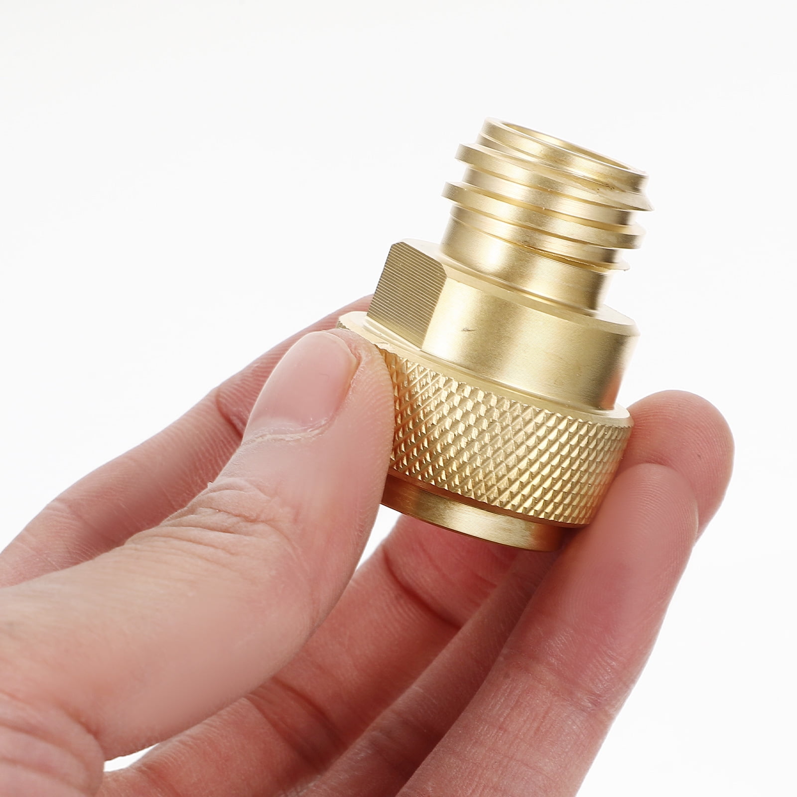 LIFKOME 1 Set Soda Bottle Adapter Golden Brass For Portable Use And ...