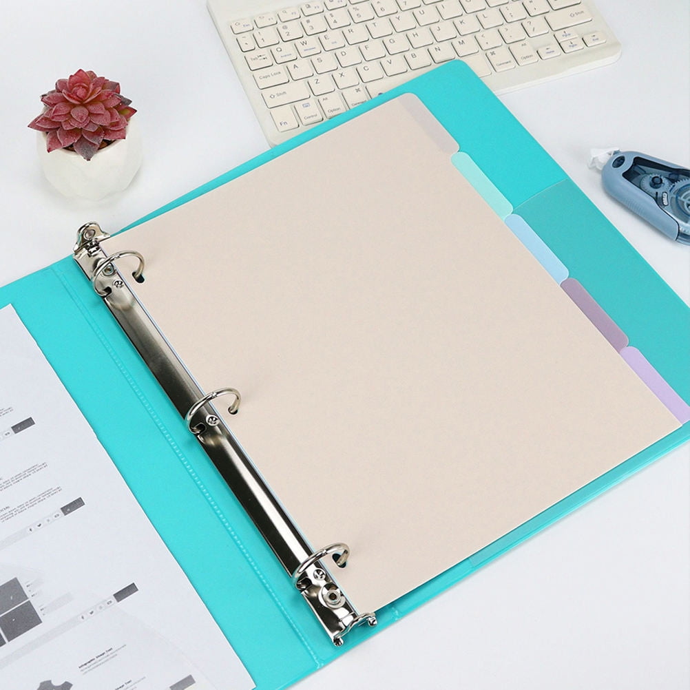 LIFKOME 1 Set of Binder Dividers with Tabs A4 Size Journal Inserts ...