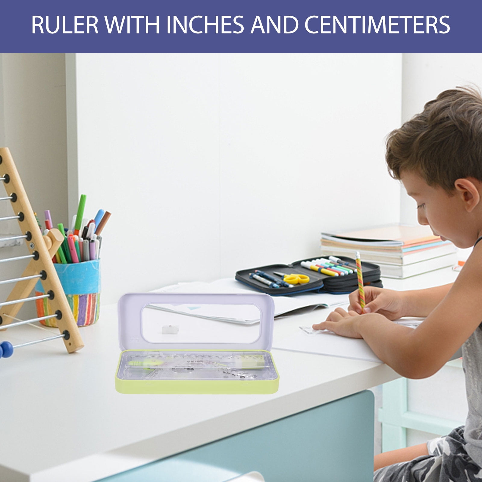 LIFKOME 1 Set of Geometry Drawing Tool Kit School Design Drawing Tools ...