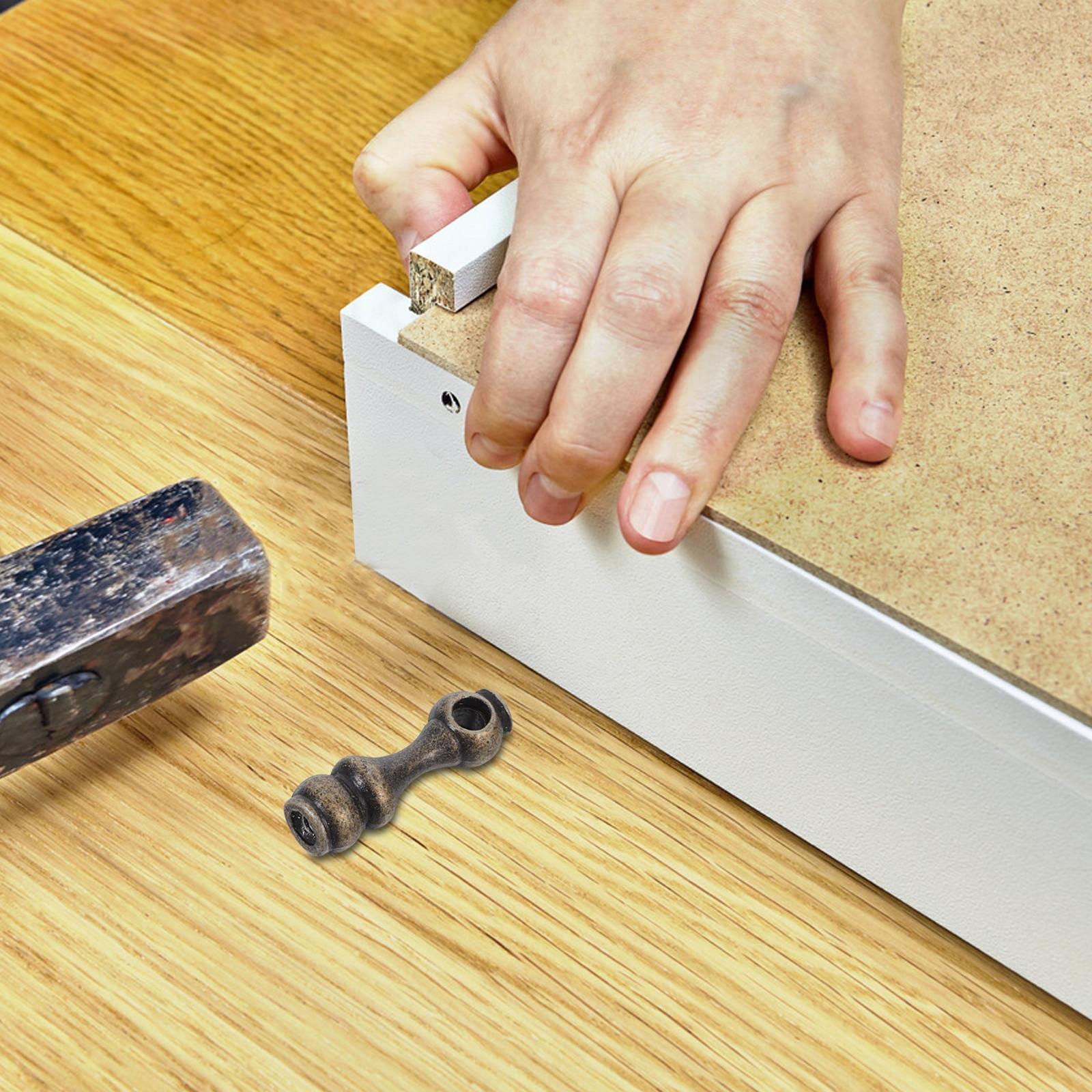 LIFKOME 10 Pcs Wine Counter Railing Connection Parts Furniture ...