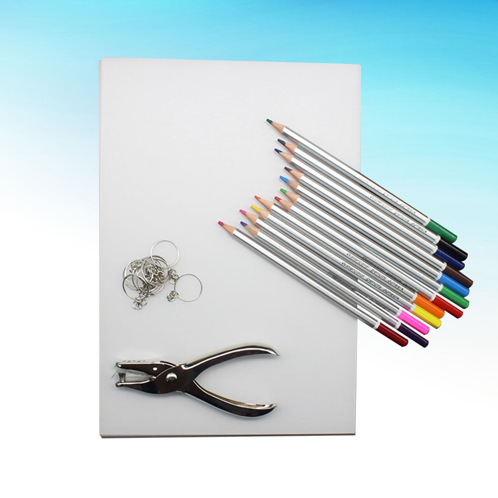 LIFKOME 10 Sheets Heat Shrink Paper Film Artists and Students 1 Set ...